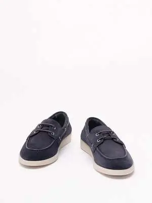Prada Suede Boat Shoes - Multicolor