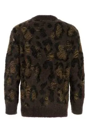Junya Watanabe Embroidered Wool Blend Sweater - Multicolor