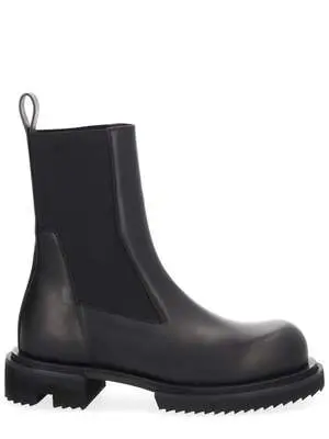 Rick Owens Beatle Gabe Chelsea Boots - Black
