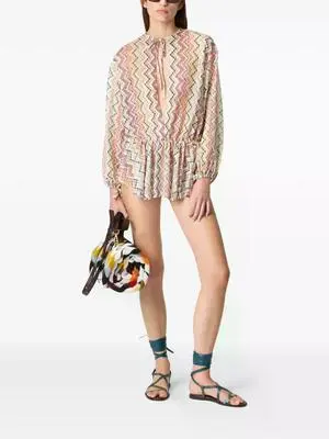 Missoni Chevron-patterned Beach Cover