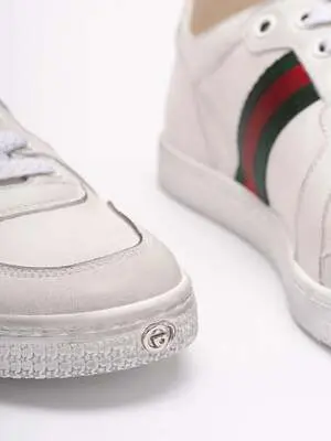 Gucci Lambskin Sneakers