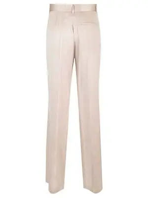 FORTE_FORTE Silk Satin Trousers