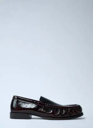 Dries Van Noten Glossed Flats For Women