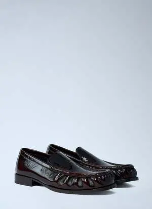 Dries Van Noten Patent Leather Loafers - Multicolor