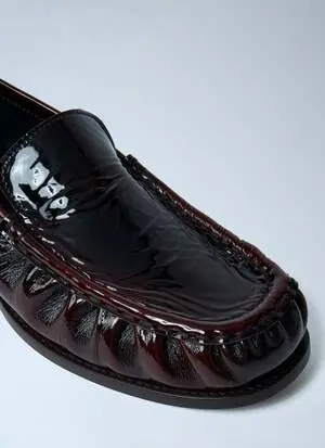 Dries Van Noten Patent Leather Loafers - Multicolor