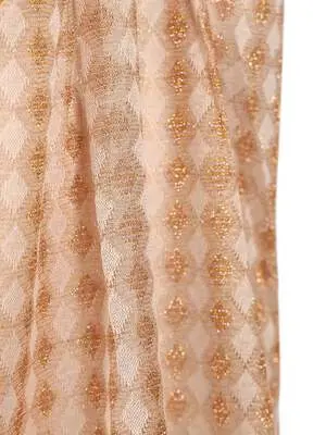 FORTE_FORTE Diamond Jacquard Jersey Crop Top