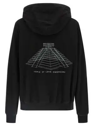 Rick Owens Temple Of Love Owenscorp Temp" Hoodie - Black