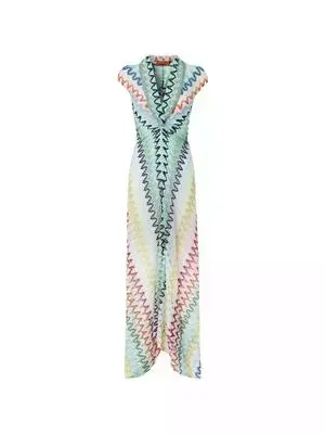Missoni Geometric Pattern Maxi Dress
