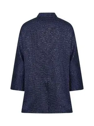 Giorgio Armani Single-breasted Sequin Jacket