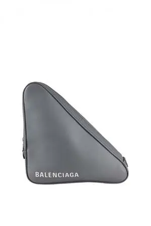 Balenciaga Balenciaga Triangle Clutch M Gray