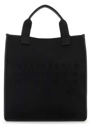 MAISON MARGIELA Canvas Shopper Bag - Black