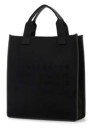 MAISON MARGIELA Canvas Shopper Bag - Black