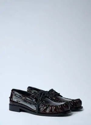 Dries Van Noten Patent Leather Lace-up Shoes