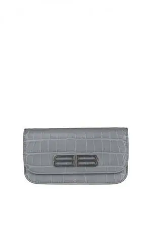 Balenciaga Wallet Chain Gossip - Gray