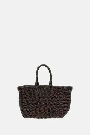 Dragon Diffusion Woven Leather Tote Bag - Multicolor