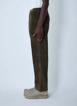 Moncler Logo Motif Corduroy Pants