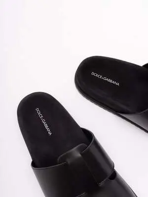 Dolce & Gabbana Calf Leather Sandals - Multicolor