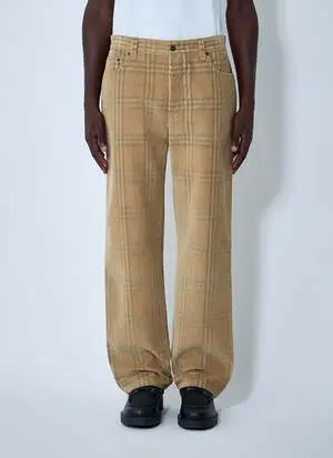 Burberry Mid Rise Bottoms For Men