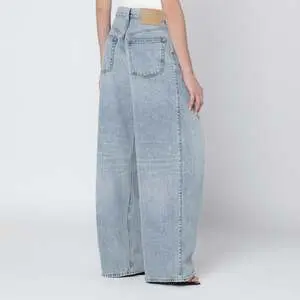 HAIKURE Candy Wide-leg Jeans - Blue