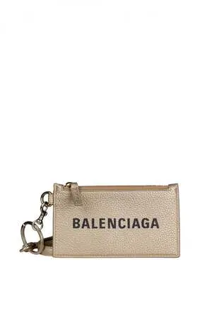 Balenciaga Card Holder - Gold