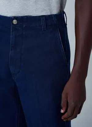 Gucci Five-pocket Straight-leg Jeans - Blue