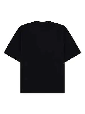 Off-White T-shirt With Logo - Black