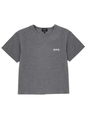 A.p.c. Logo T-shirt - Gray
