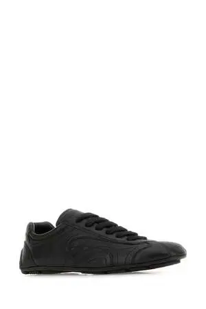 Prada Nappa Leather Montecarlo Re-edition 2005 Sneakers - Black