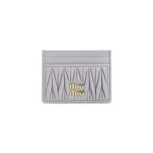 Miu Miu Lamb Leather Cardholder - Multicolor