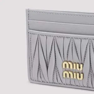 Miu Miu Lamb Leather Cardholder - Multicolor