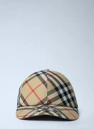 Burberry Logo Motif Baseball Cap - Cream