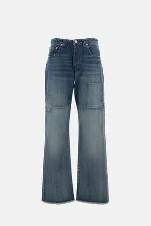 WALES BONNER Chance Straight Leg Jeans