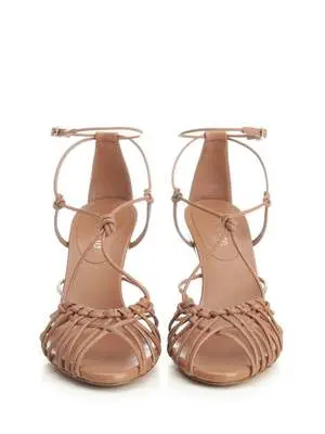 FORTE_FORTE Strappy Knot Detail Stiletto Sandals