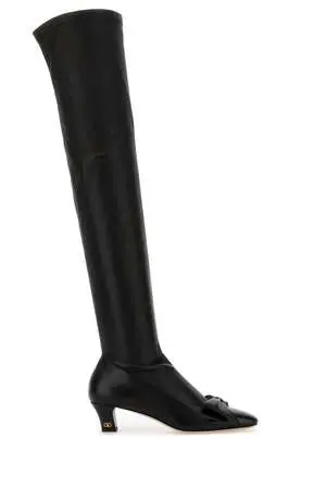 Valentino Garavani Leather Over The Knee Boots