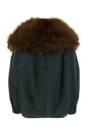 Alaïa Giubbino With Fur Trim