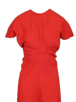 TOTEME Wool Maxi Dress - Red