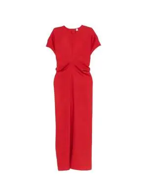 TOTEME Wool Maxi Dress - Red