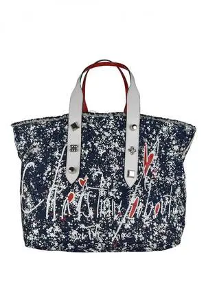 CHRISTIAN LOUBOUTIN Frangibus Tote Bag - Blue