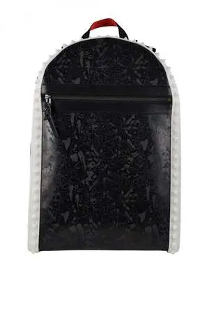 CHRISTIAN LOUBOUTIN Backparis Backpack With Studded Detail - Black