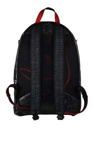 CHRISTIAN LOUBOUTIN Backparis Backpack With Studded Detail - Black
