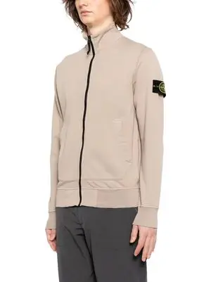 Stone Island Crewneck Sweatshirt With Logo Patch