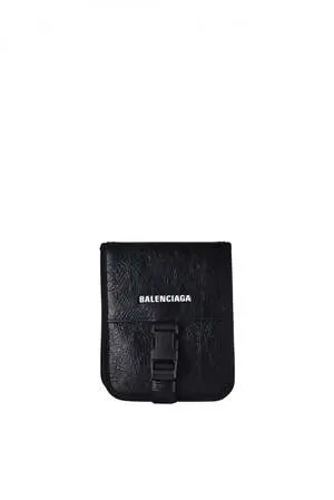 Balenciaga Leather Satchel - Black