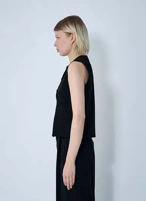 Max Mara Denver Waistcoat - Black