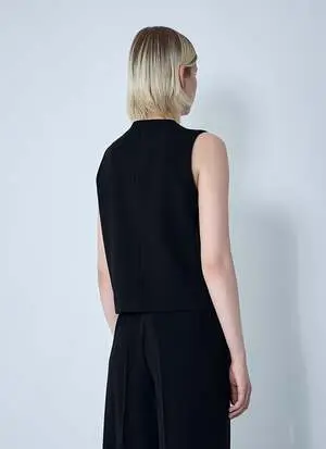 Max Mara Denver Waistcoat - Black