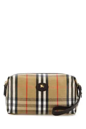 Burberry Printed Canvas Beauty Case - Multicolor