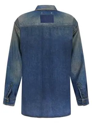 GOLDEN GOOSE Patty Shirt - Blue