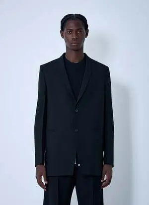 Rick Owens Single-breasted Blazer - Black