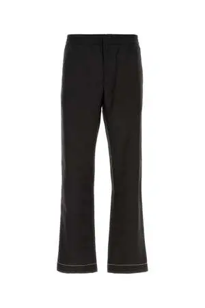 Prada Silk Pyjama Pant - Black