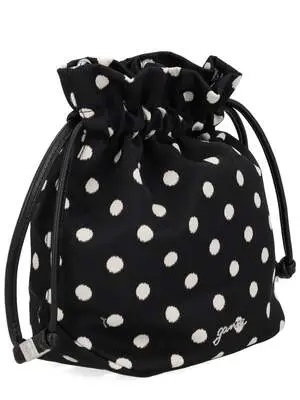 GANNI Bou Bucket Bag - Black