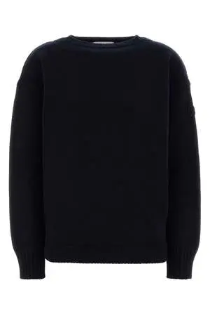 Chloé Dark Wool Blend Sweater - Blue